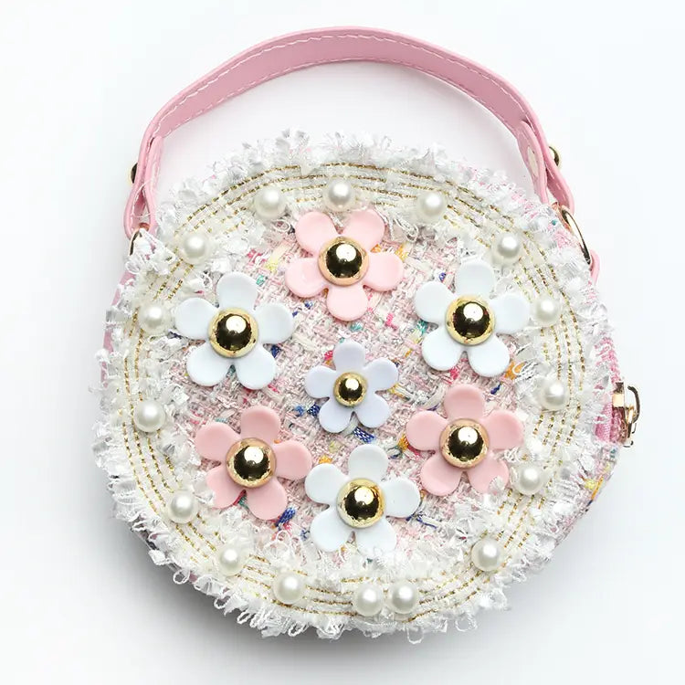 Flower Girl Tweed Purse – Clover James